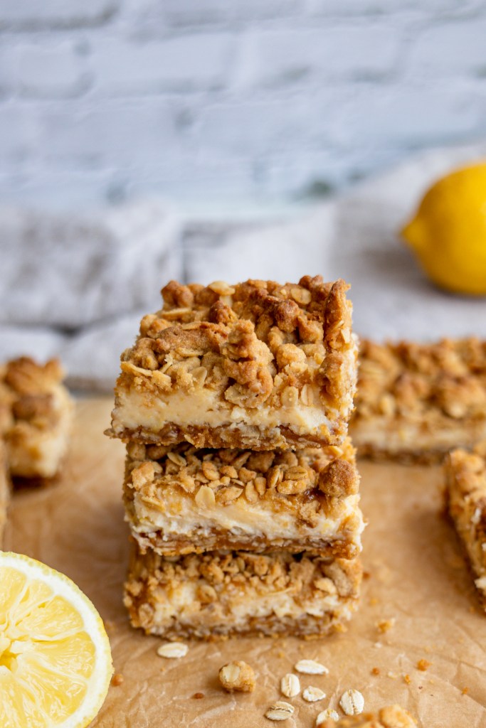Lemon Crumble Bars - RECIPE - nobizlikedoughbiz